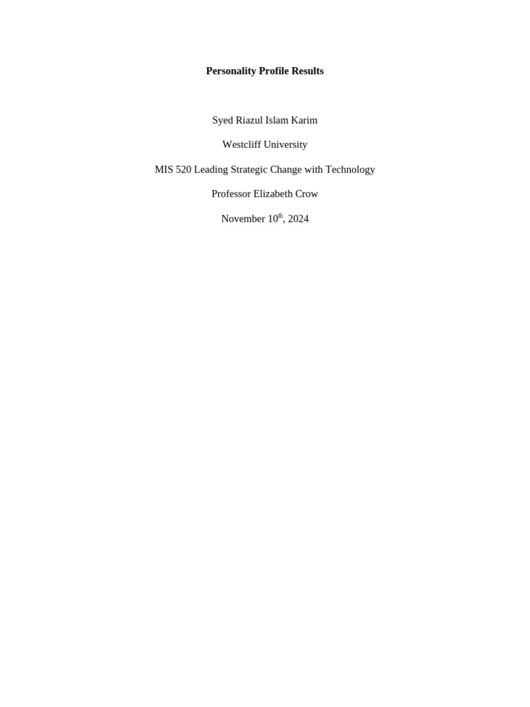 MIS550 Assignment WK2 Solution | PDF