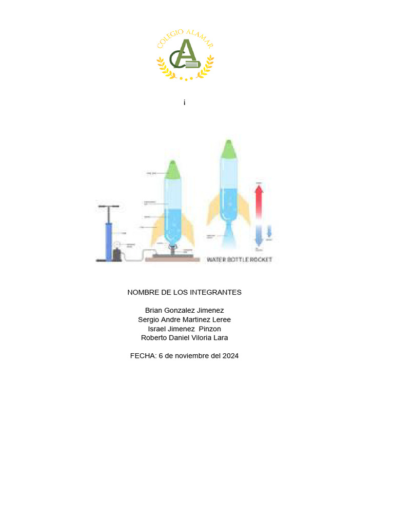 Brian, Israel, Sergio y Roberto | PDF | Cohete