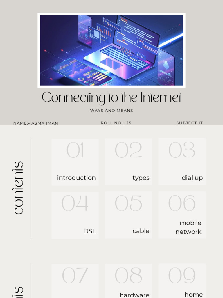 5 Methods to Connect to the Internet | PDF | Computer Network ...