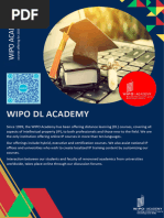 List of Courses WIPO Academy 2025 Session 1 TISCs | PDF | World ...