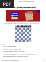 London System Opening Complete Guide | PDF | Chess Openings | Abstract ...