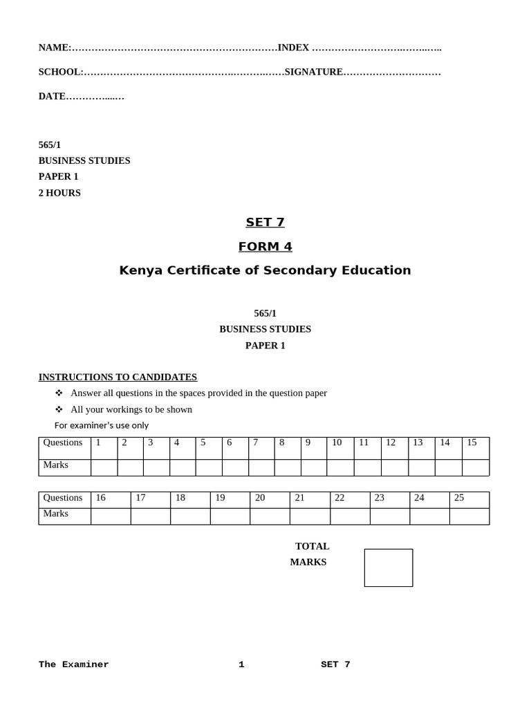 BUSINESS PP1 QNS | PDF | Taxes | Economies