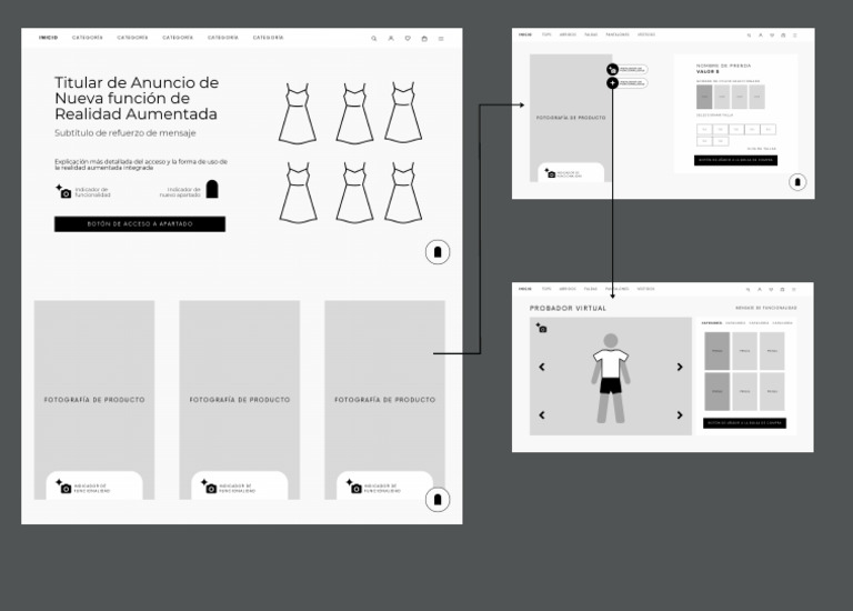 Wireframe Pagina | PDF