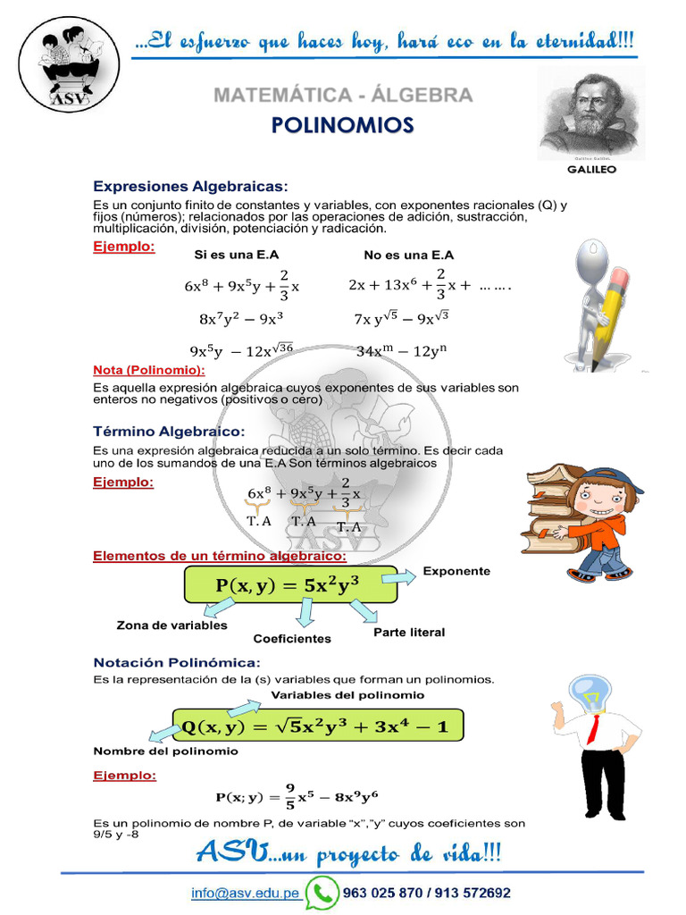 Sp 2 Alg Galileo i b | PDF