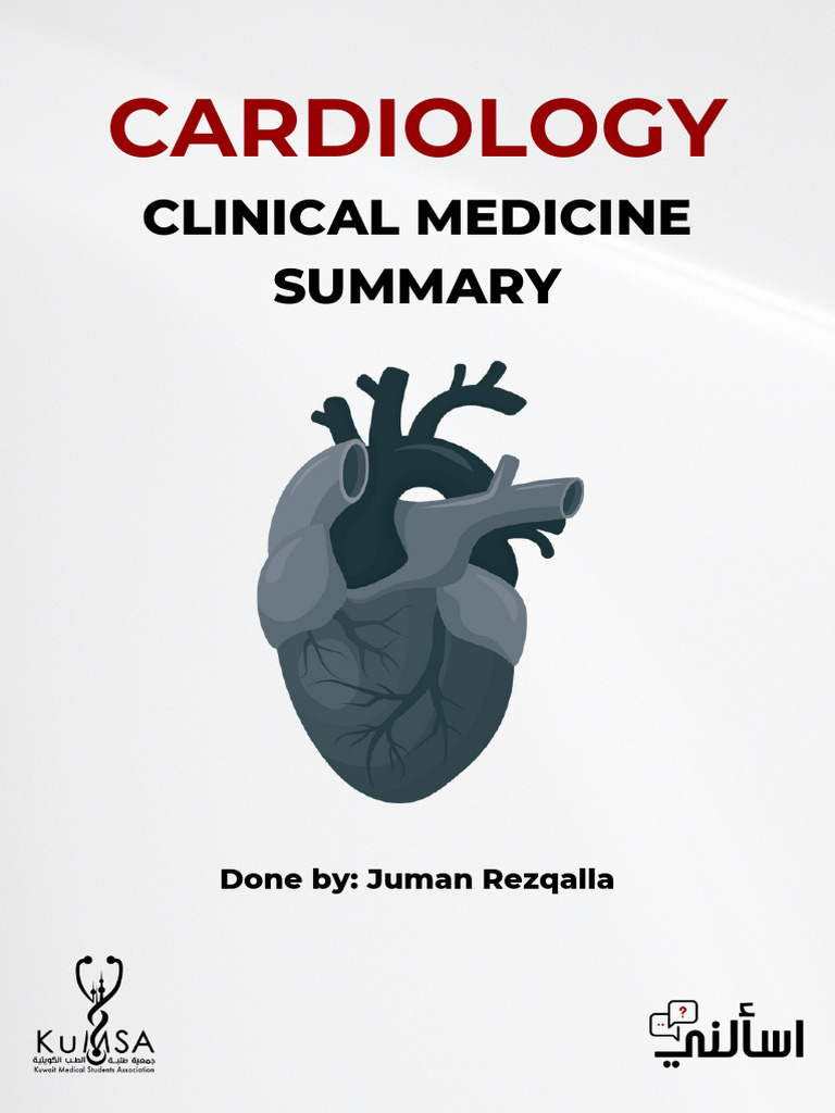 Cardiology summary | PDF | Diseases And Disorders | Causes Of Death