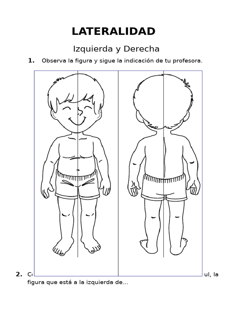 Ficha Lateralidad | PDF
