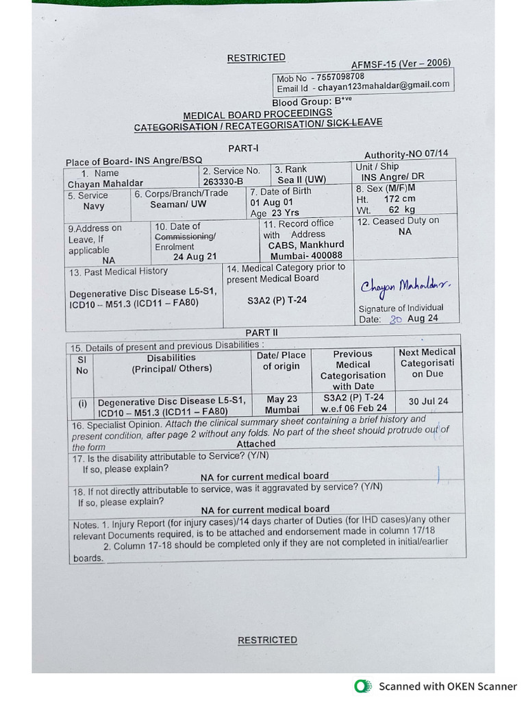 Chayan Recat Report | PDF