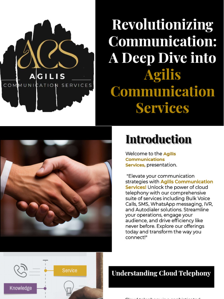 ACS Business PROFILE | PDF | Interactive Voice Response | Cloud Computing