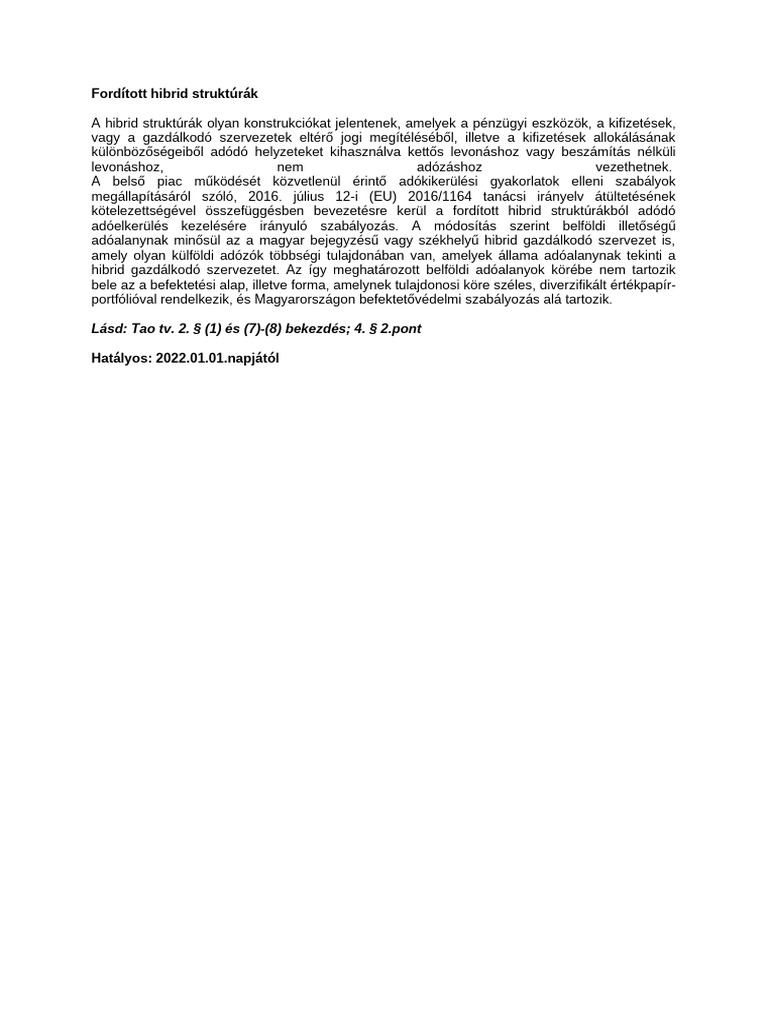 01 Fordított Hibrid Struktúrák | PDF