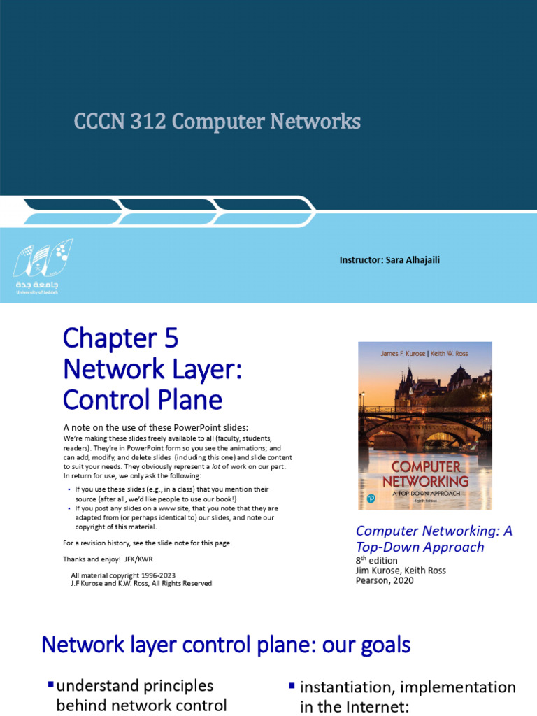 Chapter 5 v8.2-Edited | PDF | Routing | Computer Network