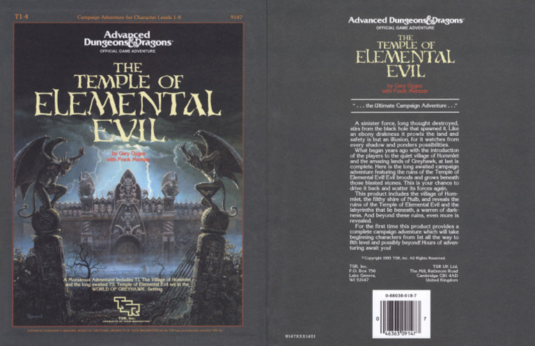 Original Adventures Reincarnated #6 - The Temple of Elemental - E ...