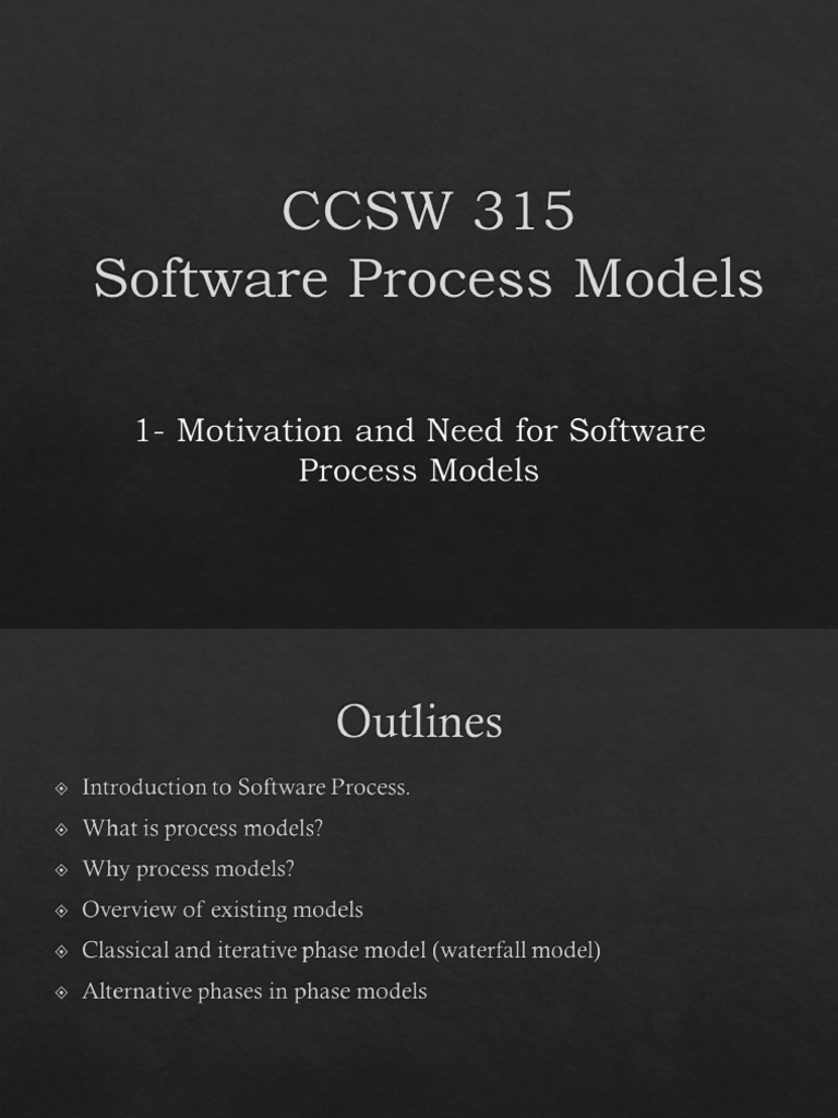 Software Development Process Models | PDF | Modular Programming | Computer Programming