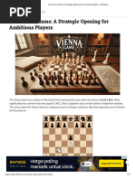 Chess Openings Cheat Sheet | PDF