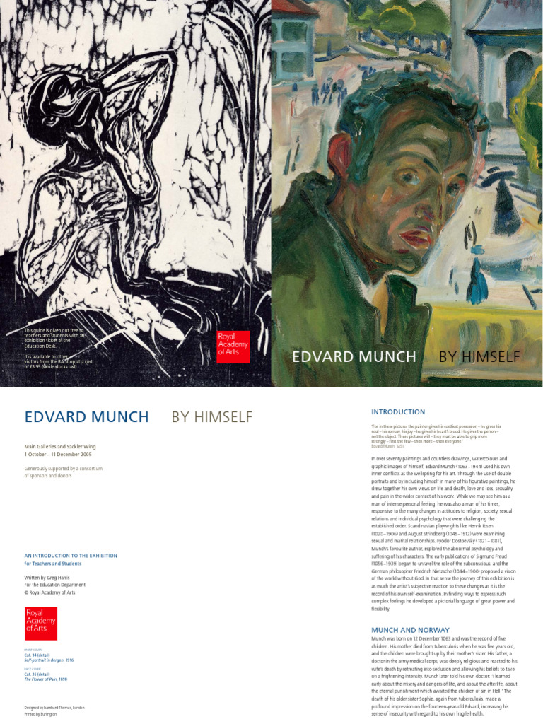 munch-by-himself | PDF | Symbolism (Arts)