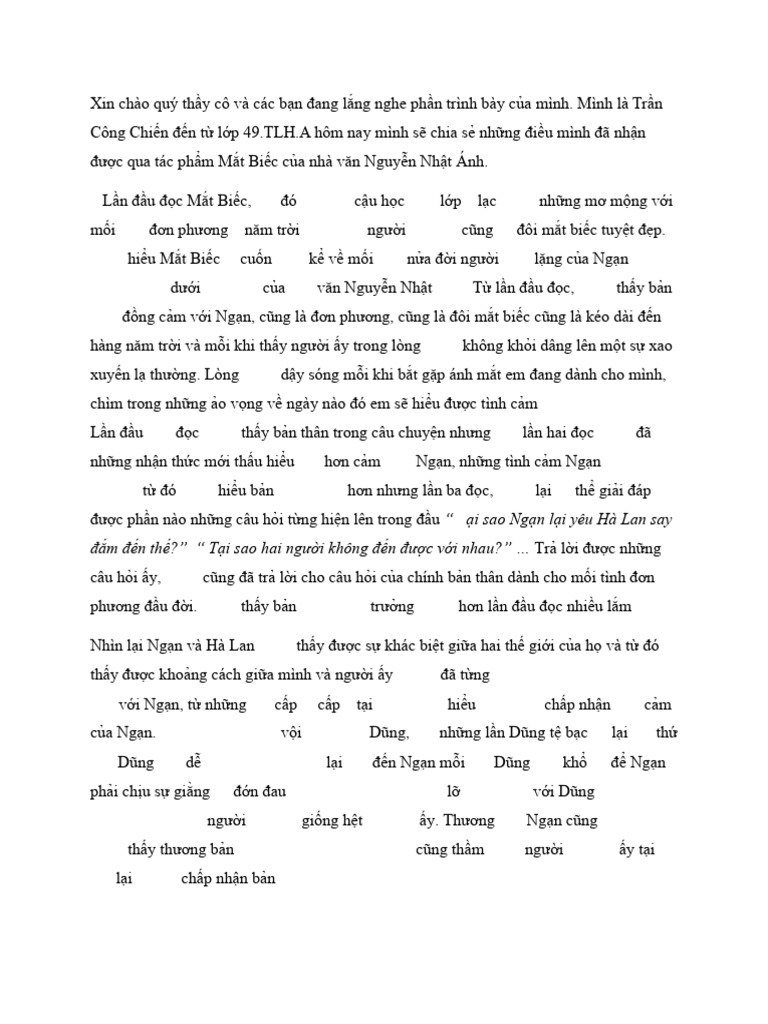 ND Review Mat Biec | PDF