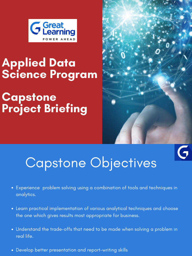 Data Science Capstone Project Guide | PDF | Mentorship | Data Science