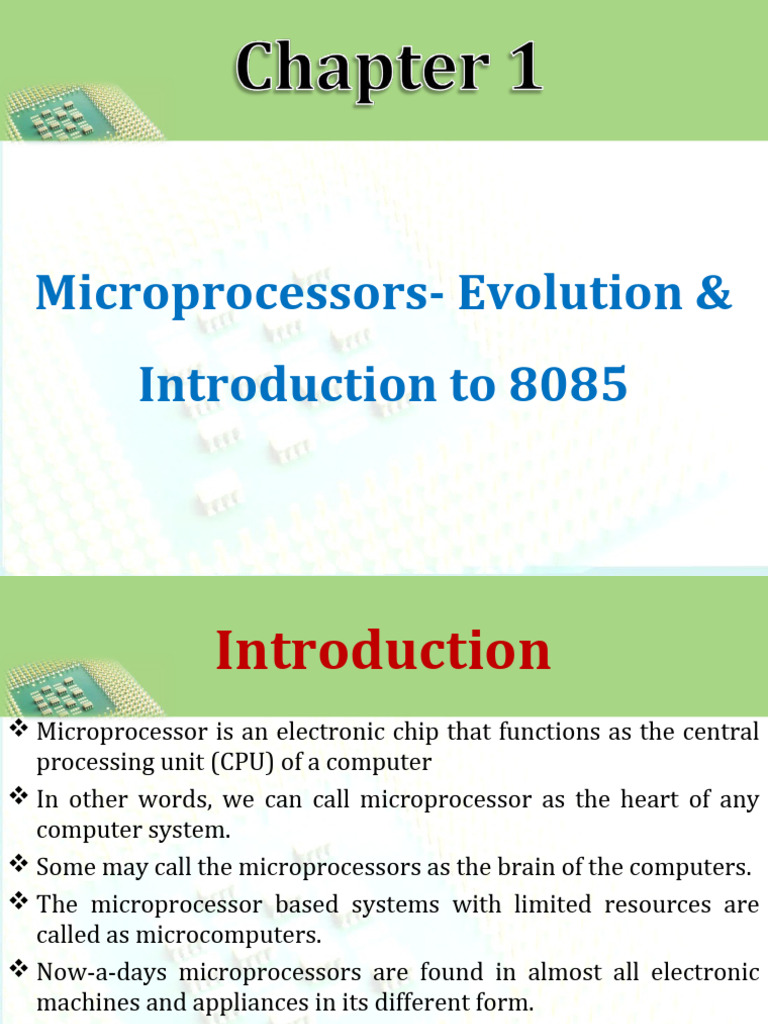 Microprocessors Evolutionintroductionto8085 150803070442 Lva1 App6892 | PDF | Computer Data ...