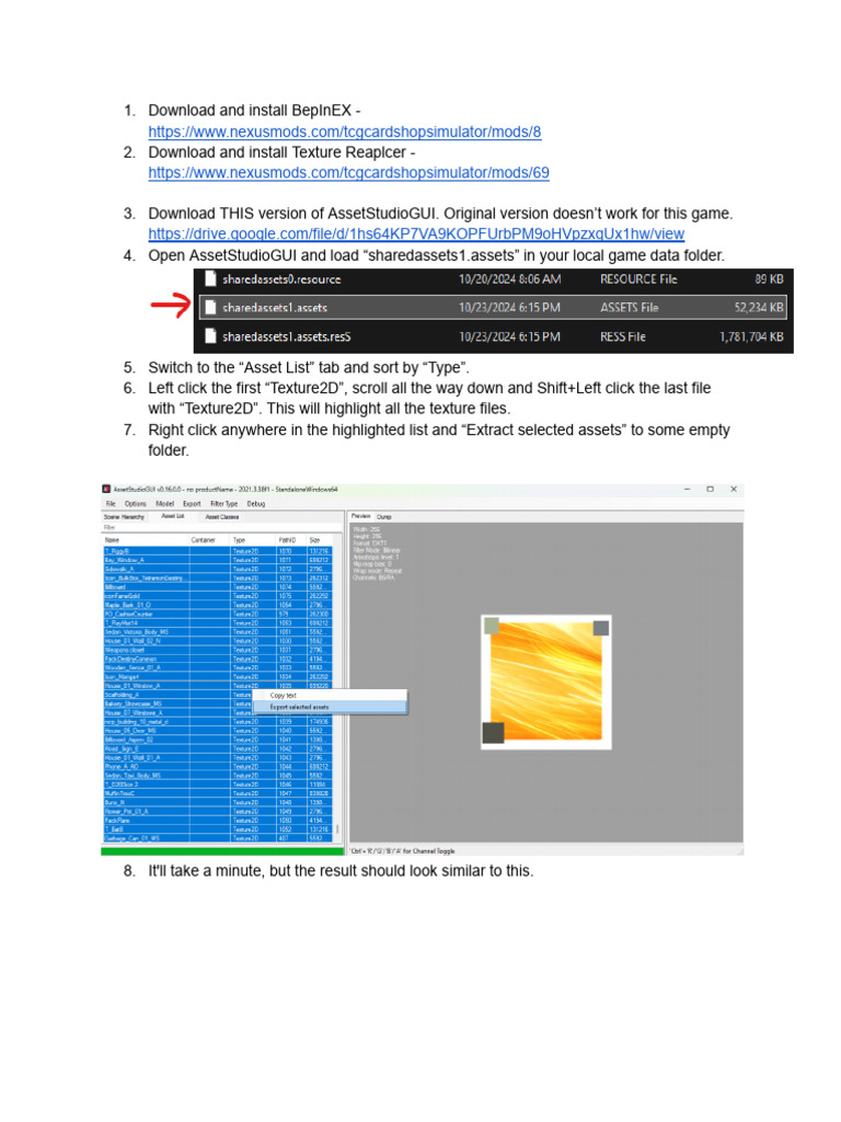 Modding TCG Textures | PDF