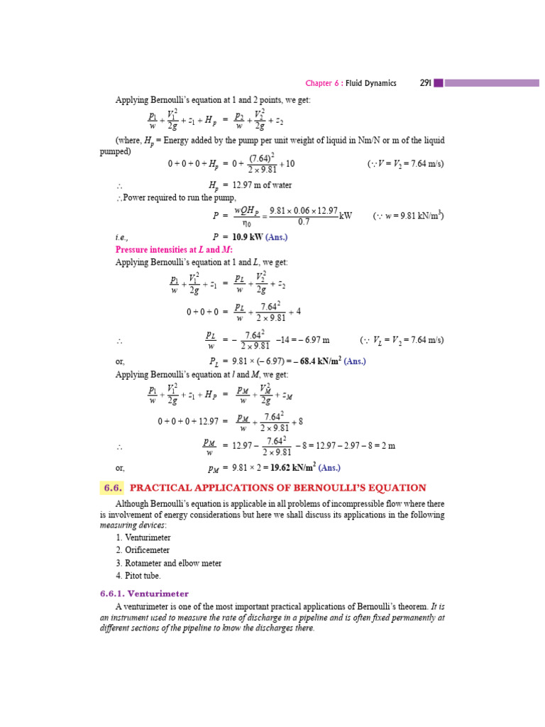 Venturi | PDF | Pressure Measurement | Atmosphere