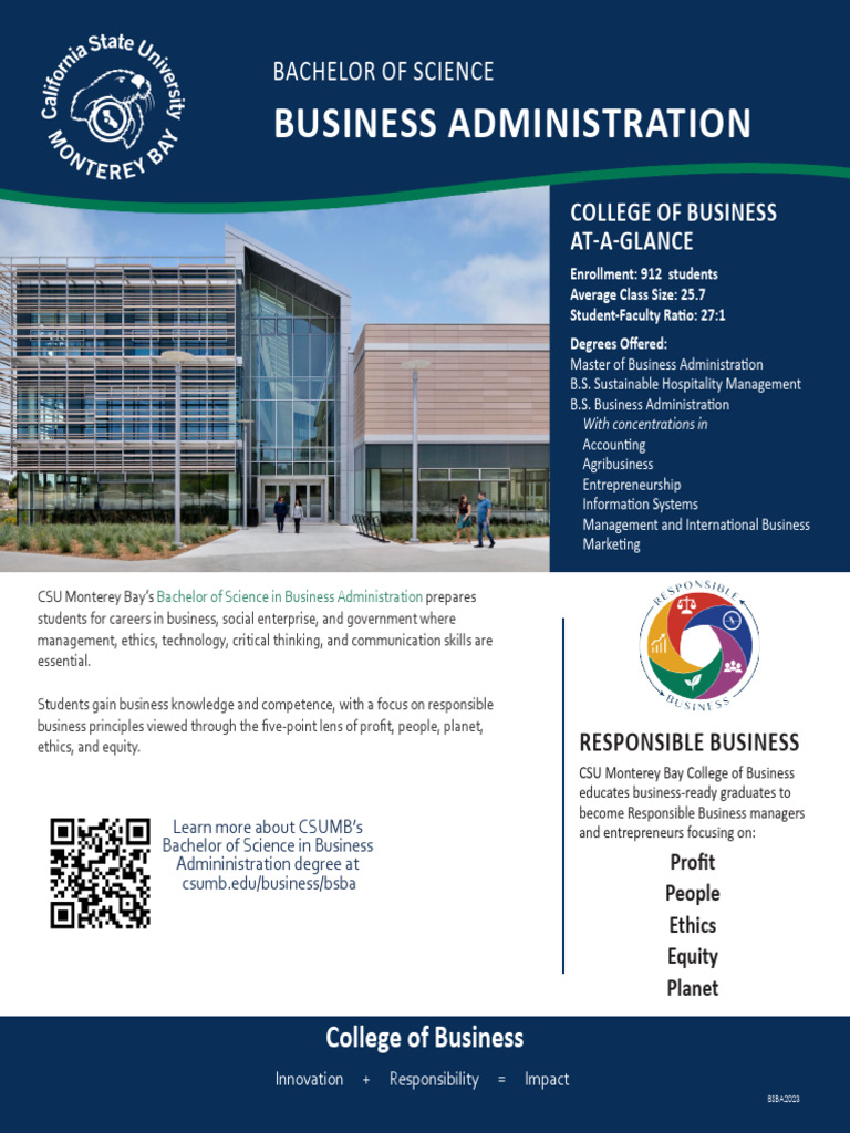 Bsba Program Flyer Final 2023 | PDF | Business | Entrepreneurship