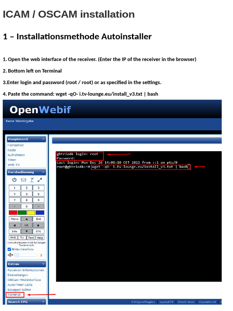 How To Load Icam Oscam-V2 2 | PDF | File Transfer Protocol | System ...
