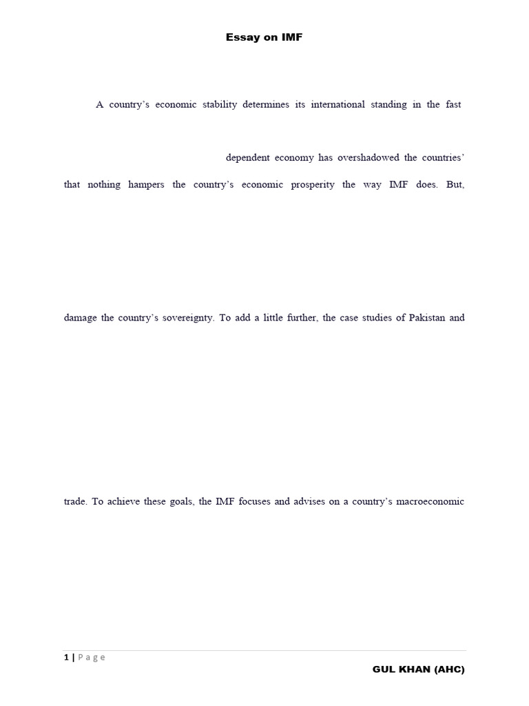 23 IMF | PDF | International Monetary Fund | Structural Adjustment