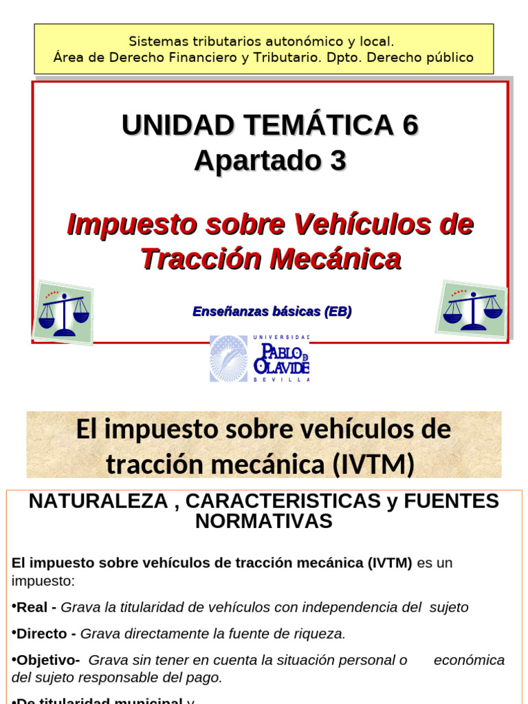 Unidad 6-3 EB IVTM | PDF | Impuestos | Camión