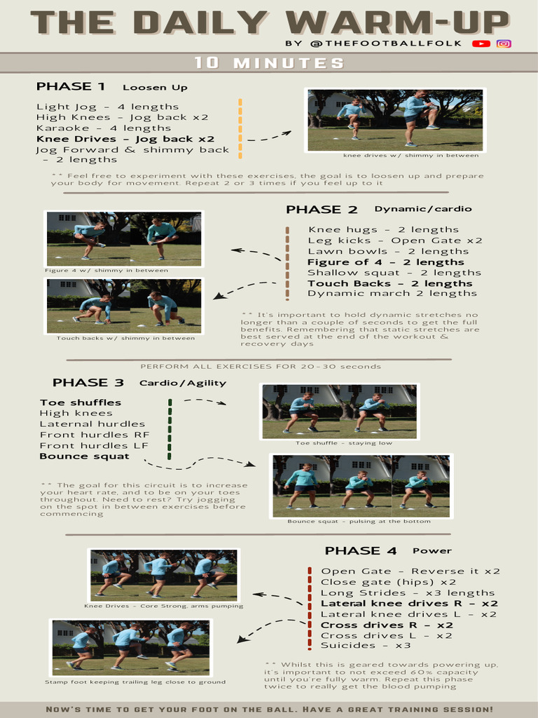 Pro Warm Up | PDF | Physical Exercise