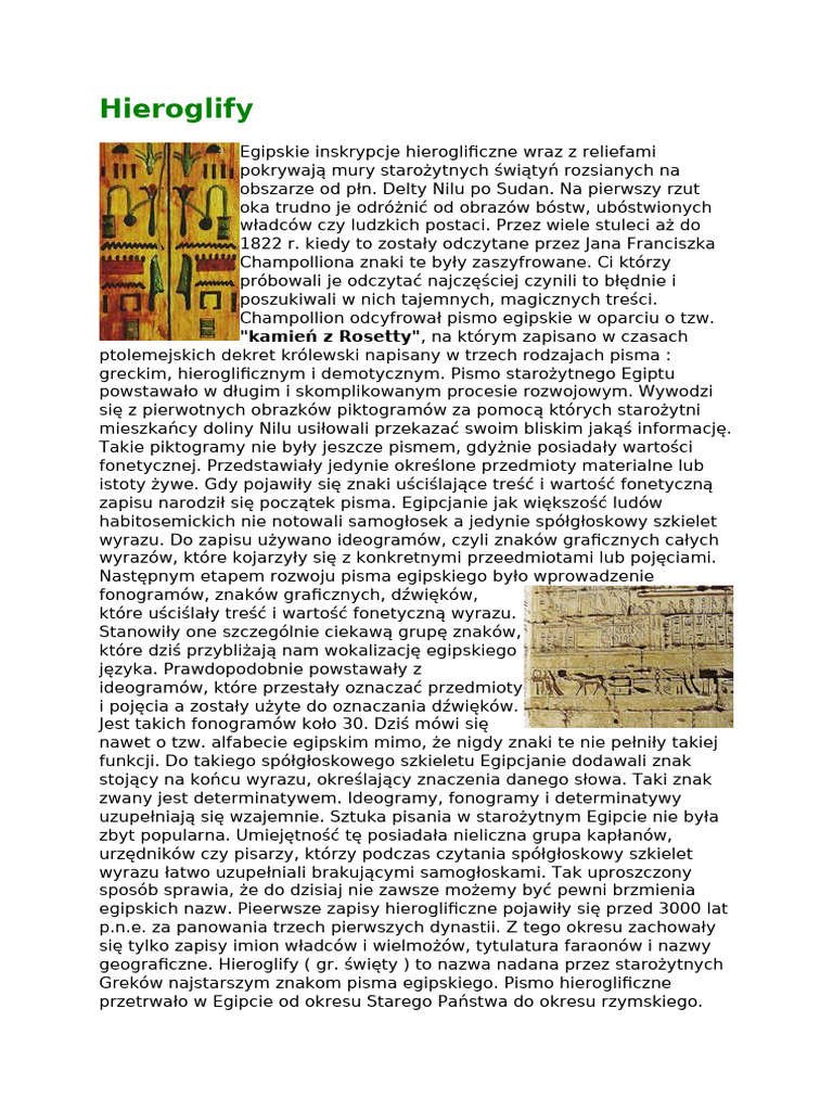 9 Hieroglify | PDF