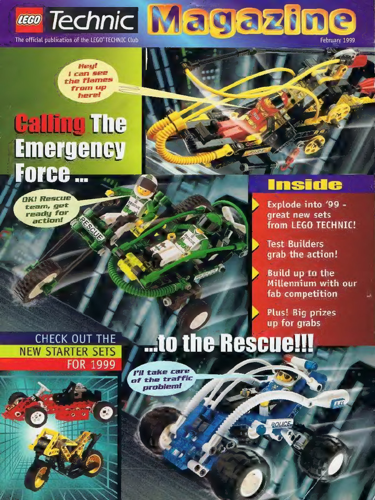 LEGO Technic Magazine - 17 - February 1999 | PDF