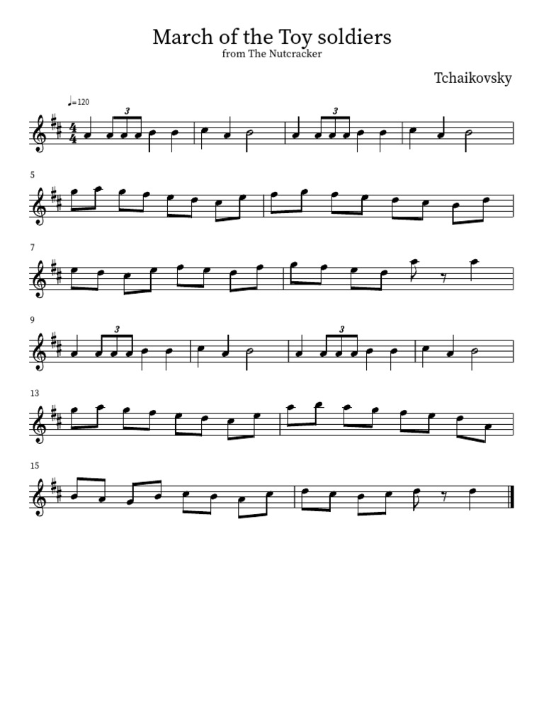 March of The Toy Soldiers | PDF