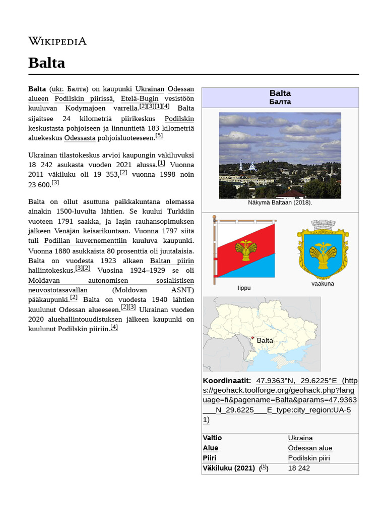 Balta | PDF