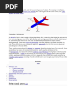 Aircraft Axes: Roll, Pitch, Yaw Explained | PDF | Flight Control ...