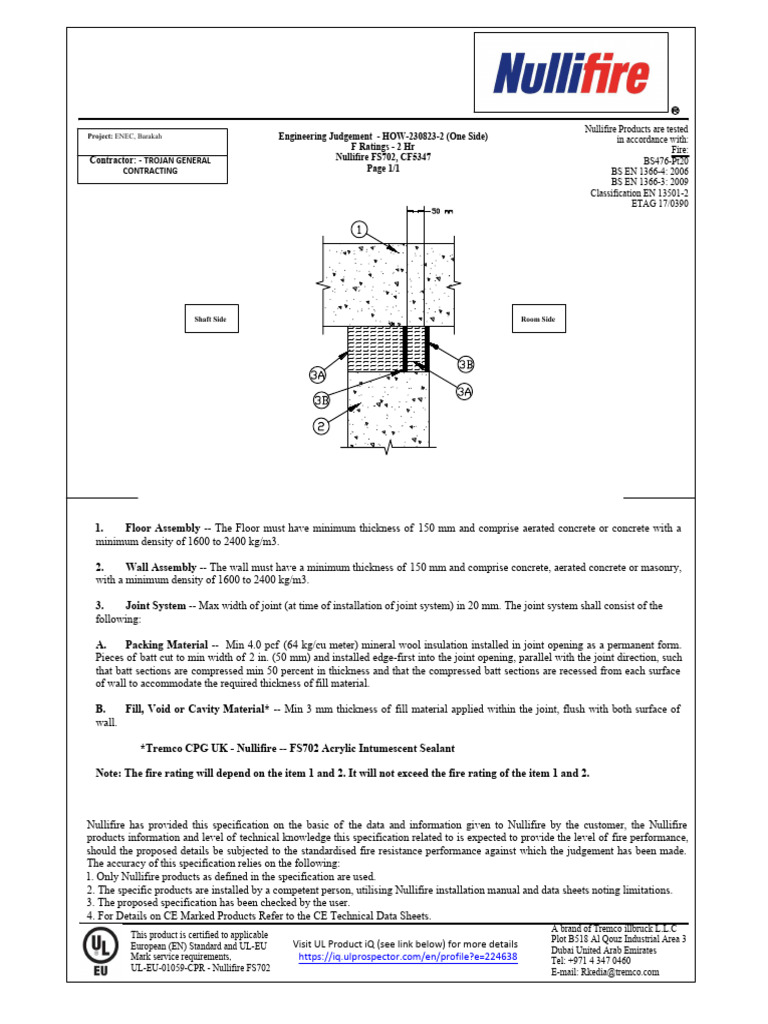 HOW 02b One Side Sandwich | PDF | Concrete | Specification (Technical Standard)