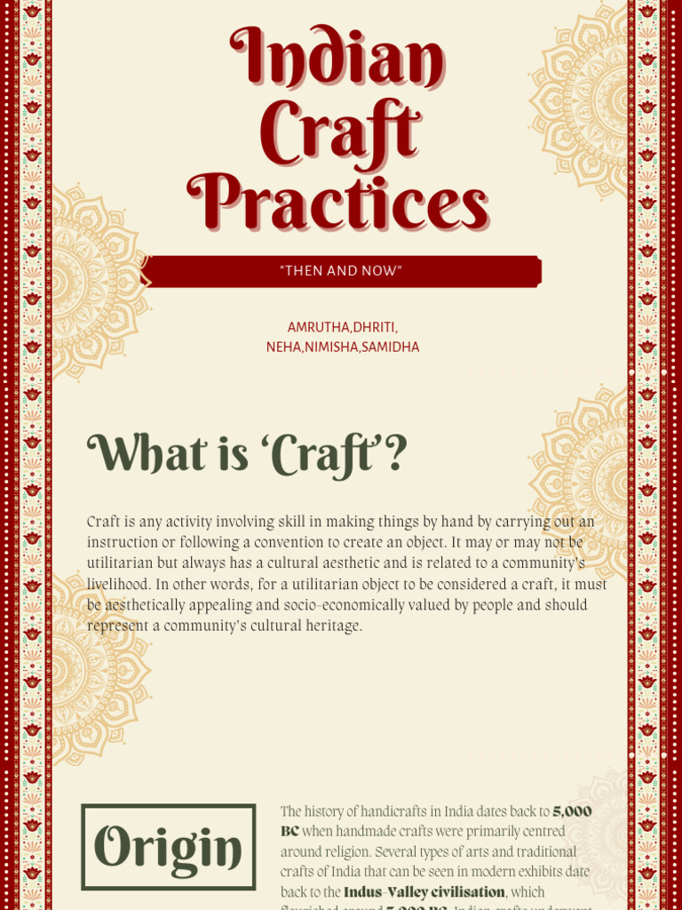 Indian Craft Practices - 20241106 - 104249 - 0000 | PDF | Crafts | Pottery