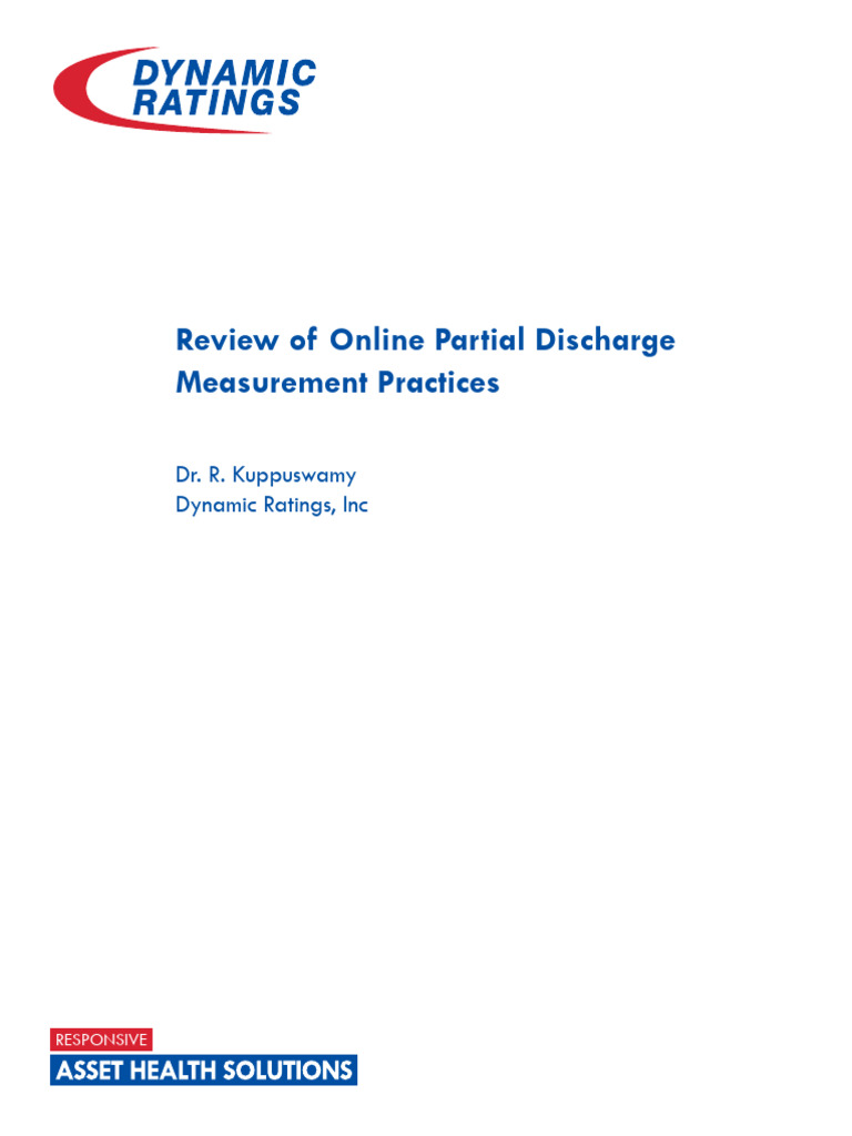Review of On Line PD Measurements | PDF | Transformer | Acoustics