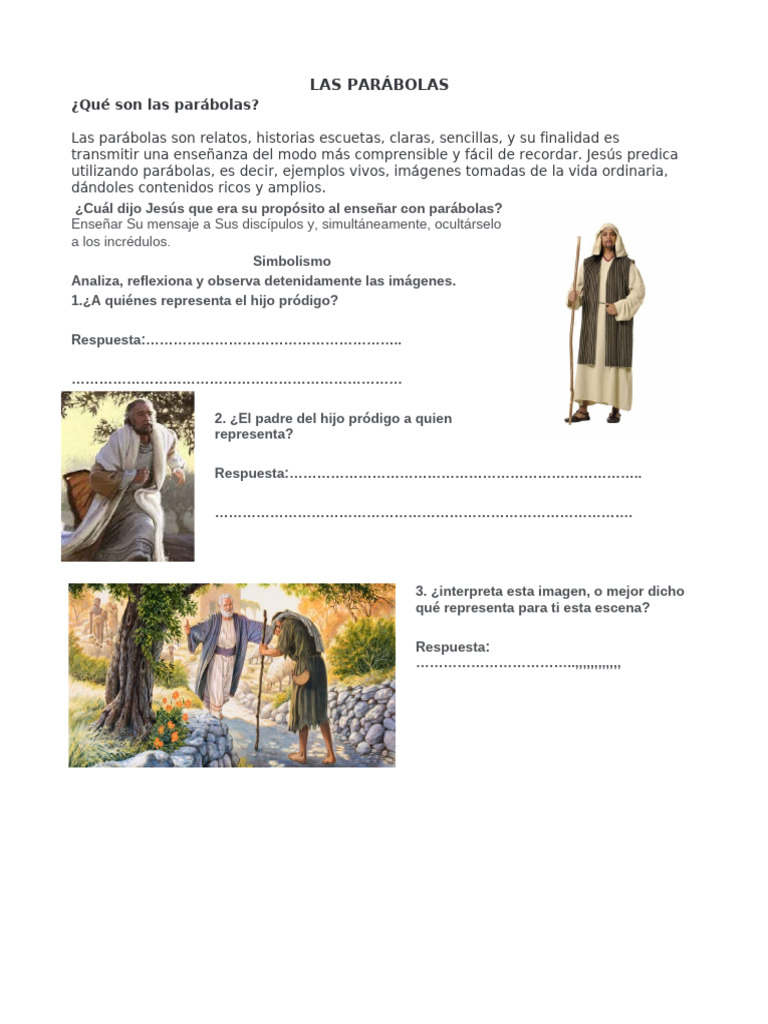 Las Parábolas | PDF