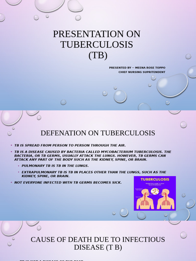 Understanding Tuberculosis (TB) Basics | PDF | Tuberculosis | Infection