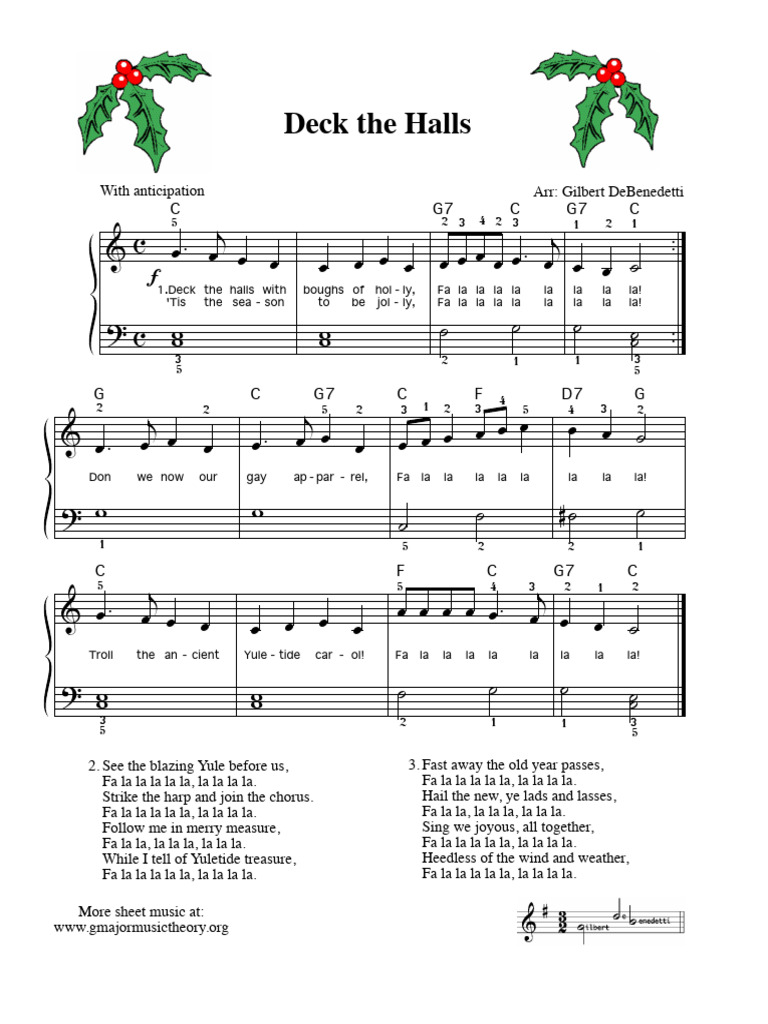 DeckTheHallsInC 241112 181837 | PDF