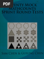 2025 COMPLETE Chapter Sprint - FINAL | PDF | Area | Mathematical Concepts