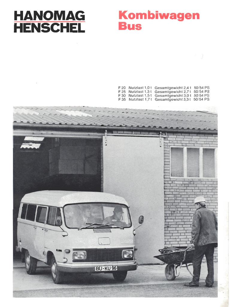 Hanomag Mercedes L206-207 Prospekt | PDF