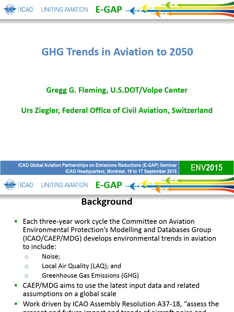 E-GAP Session I Gregg Fleming.final | PDF | Greenhouse Gas | Change