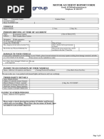 Third Party Claim Form Raf 1: Personal Details of Claimant | PDF ...