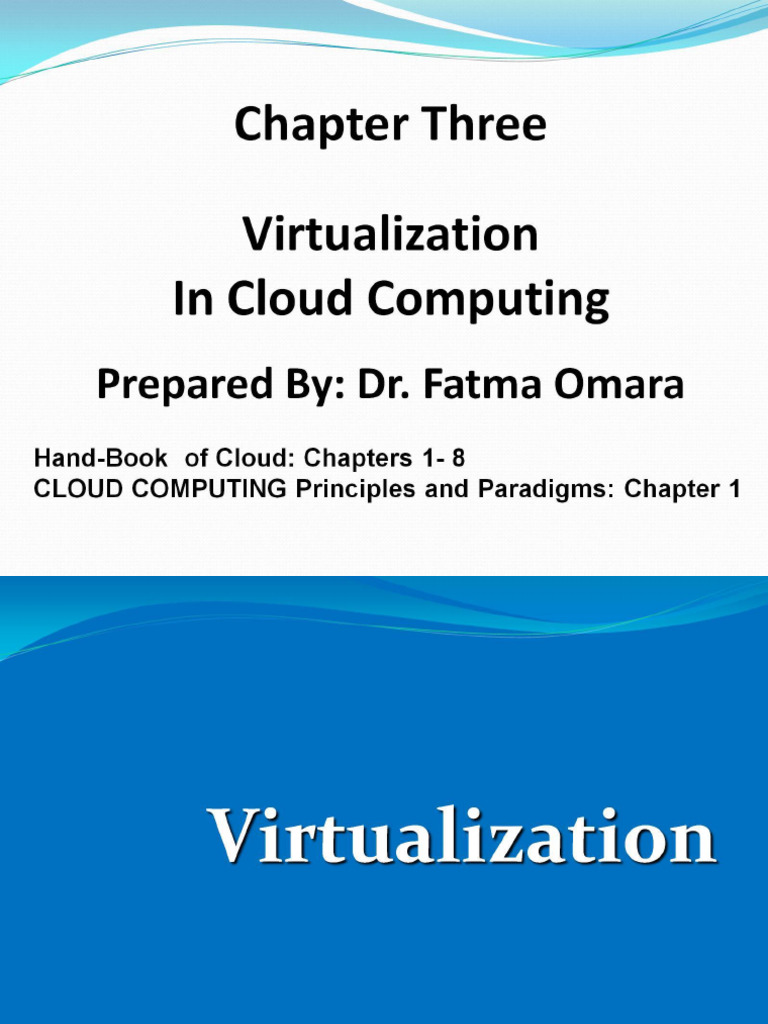 Chapter 3-Virtualization-Picture | PDF