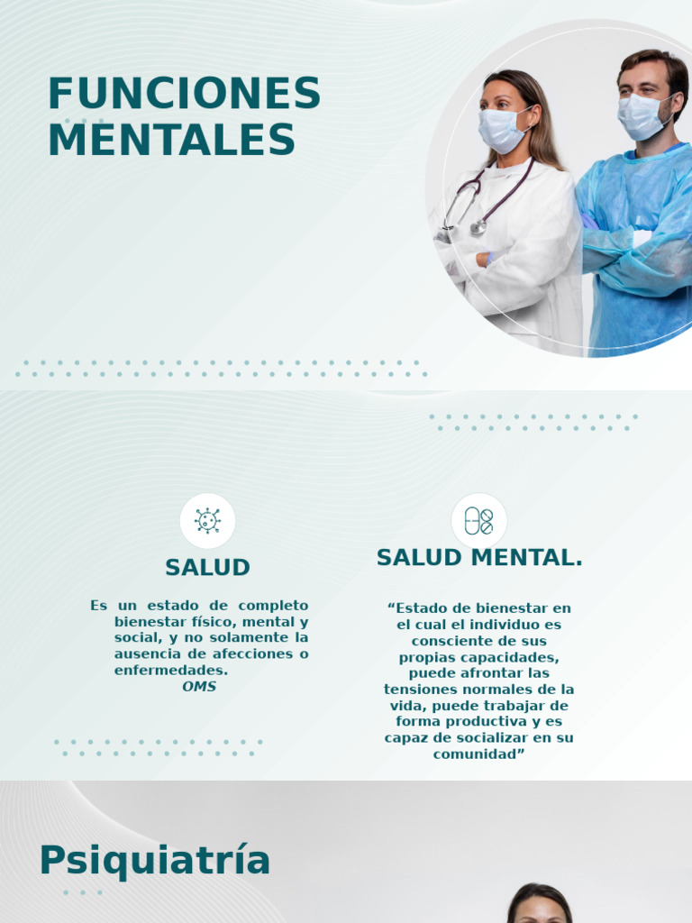 Funciones Mentales | PDF | Conciencia | Mente