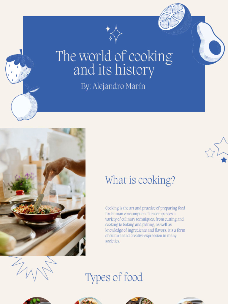 The World of Cooking and Its History - 20240522 - 132543 - 0000 | PDF ...