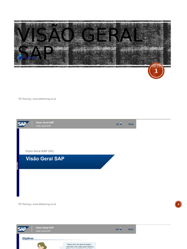 Visão Geral SAP | PDF