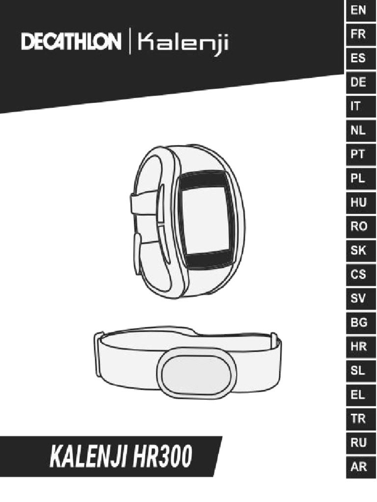 Kalenji Hr300 User Guide | PDF