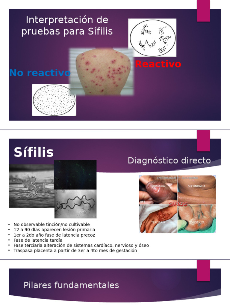 Interpretación de Pruebas para Sífilis | PDF | Sistema inmune | Anticuerpo
