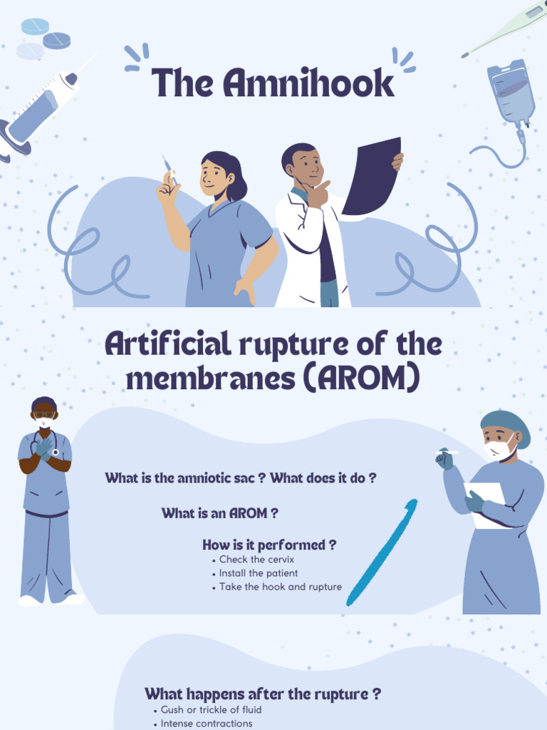 Blue Illustrative Innovation in Medicine Presentation | PDF